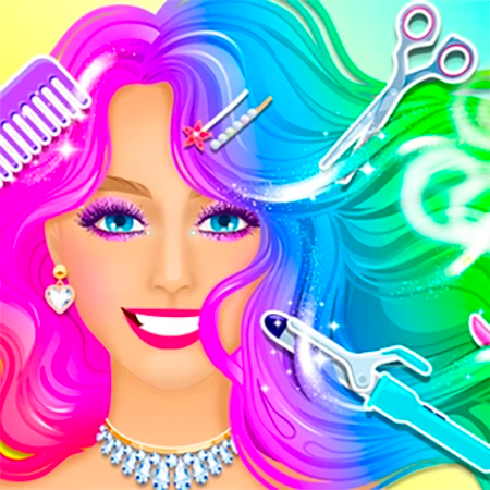 Hairstyles Rainbow Beauty Salon Game Play On Lagged